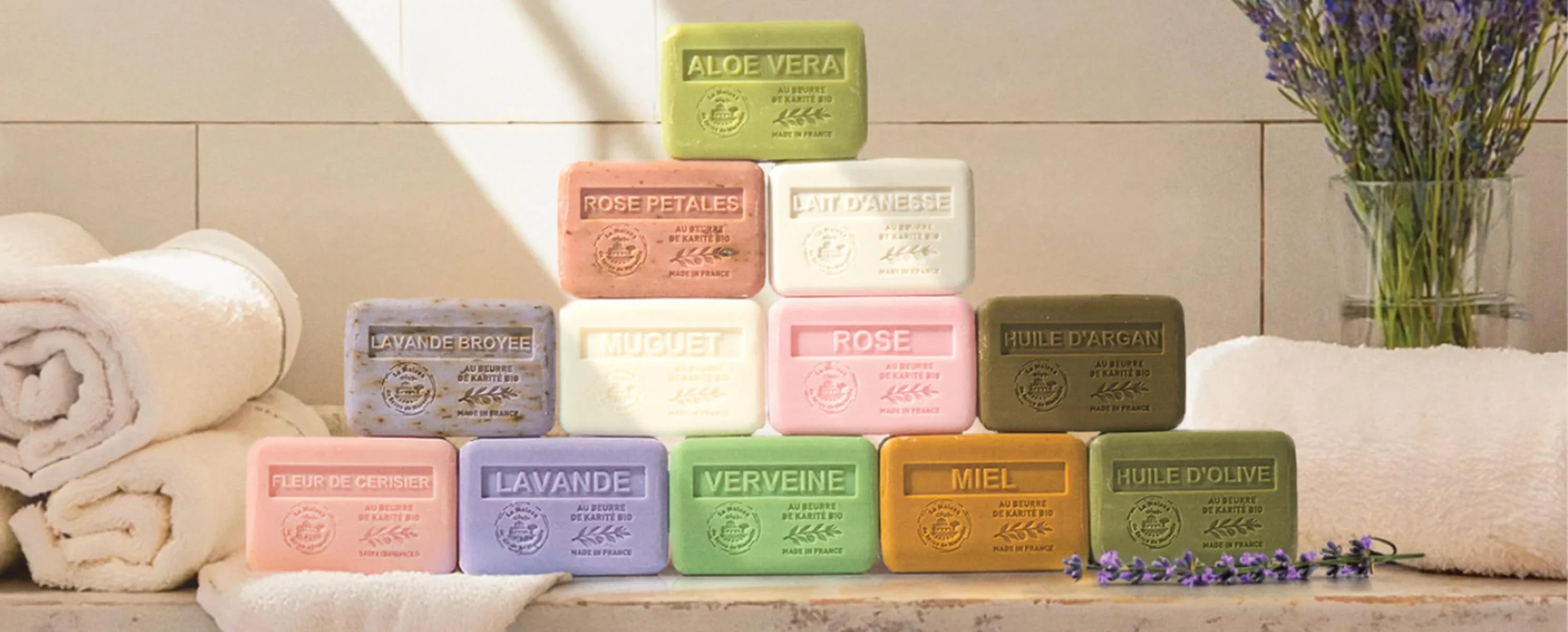 8.8 oz shea butter scented soaps – La Maison du Savon de Marseille US