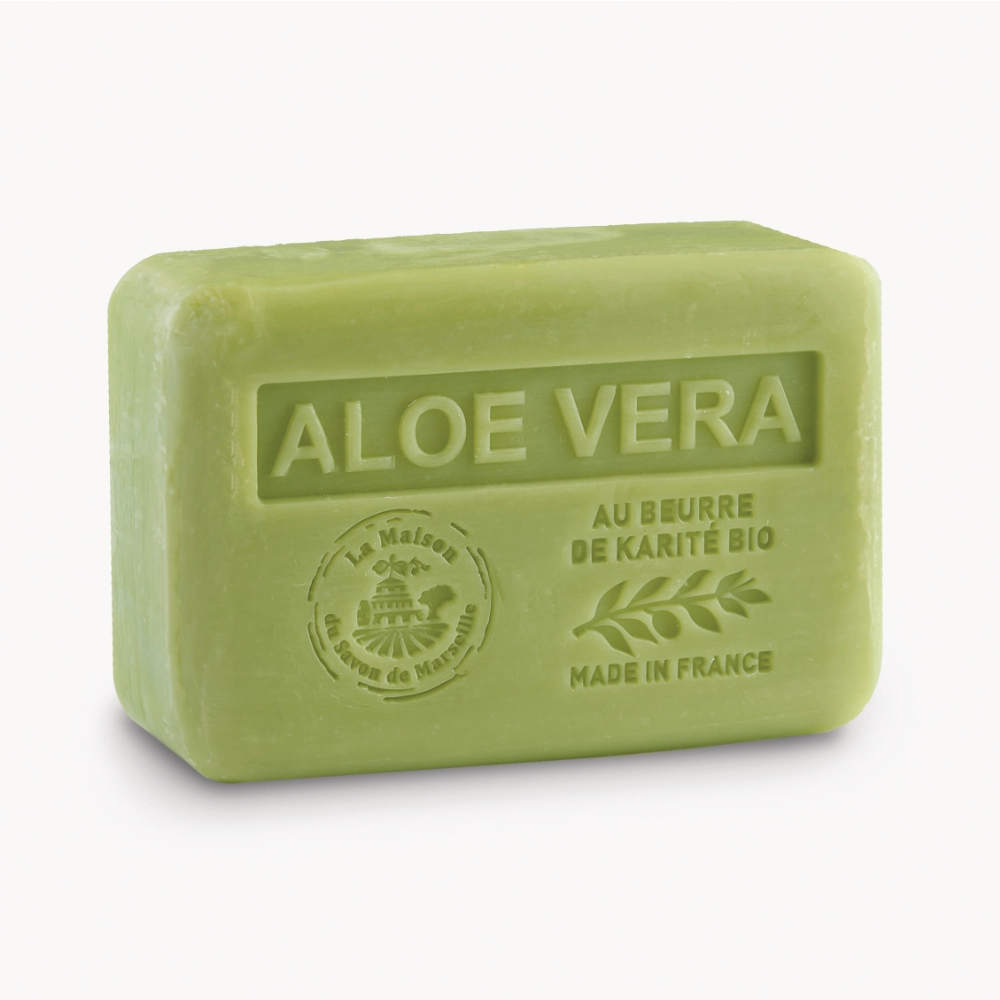 Aloe Vera Soap | Gentle Botanical French Shea Butter Bar — Maison du ...